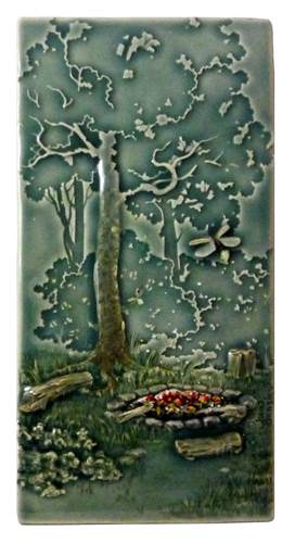 Firefly and Campfire Embers Tile – Glass Growers Gallery