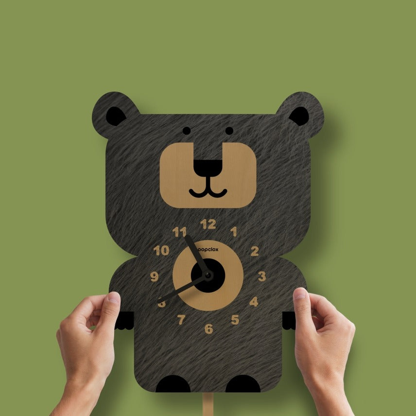 Bear Clock – Glass Growers Gallery & Gifts