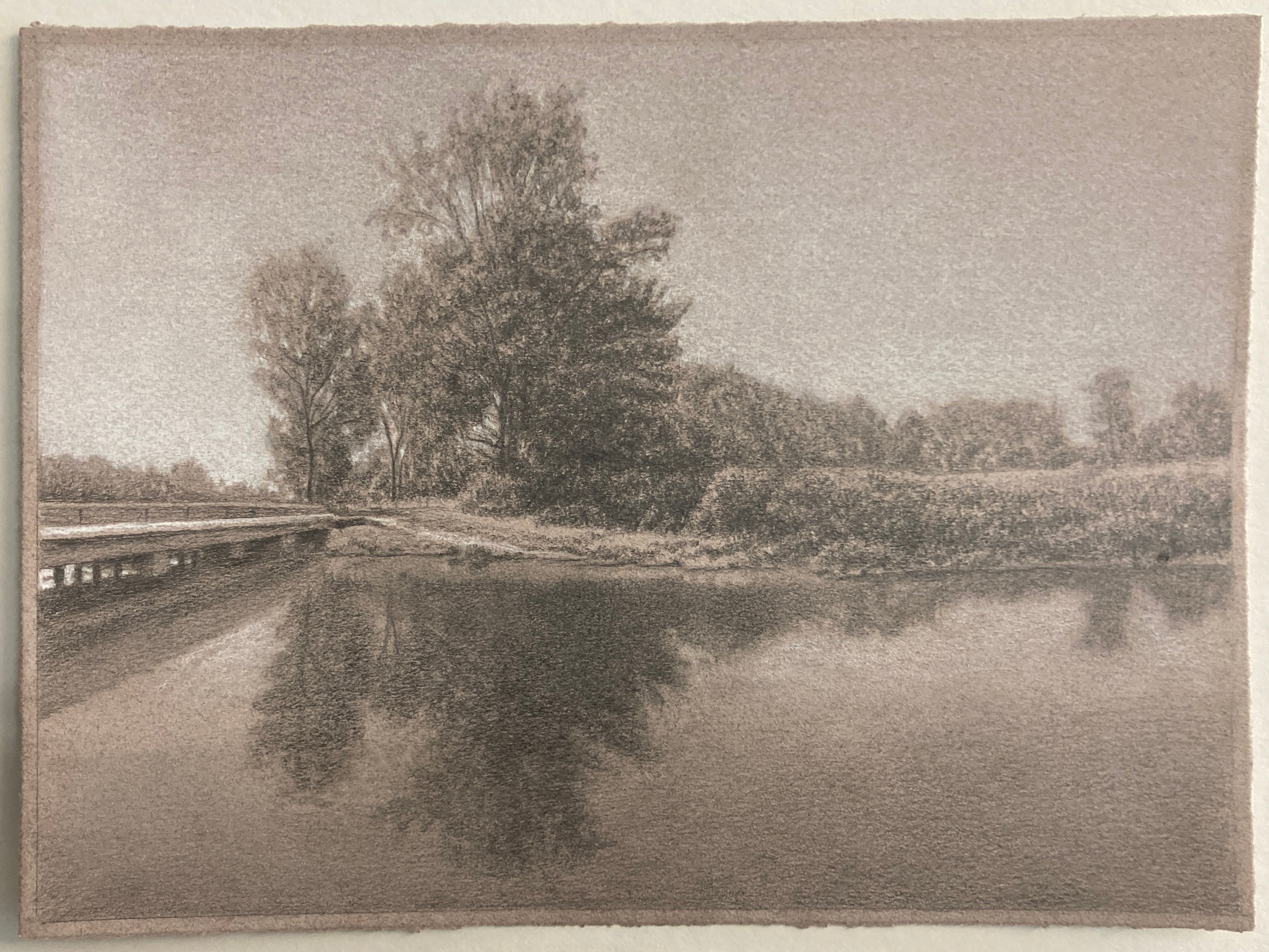 Reflection at Long Point Bridge – Glass Growers Gallery