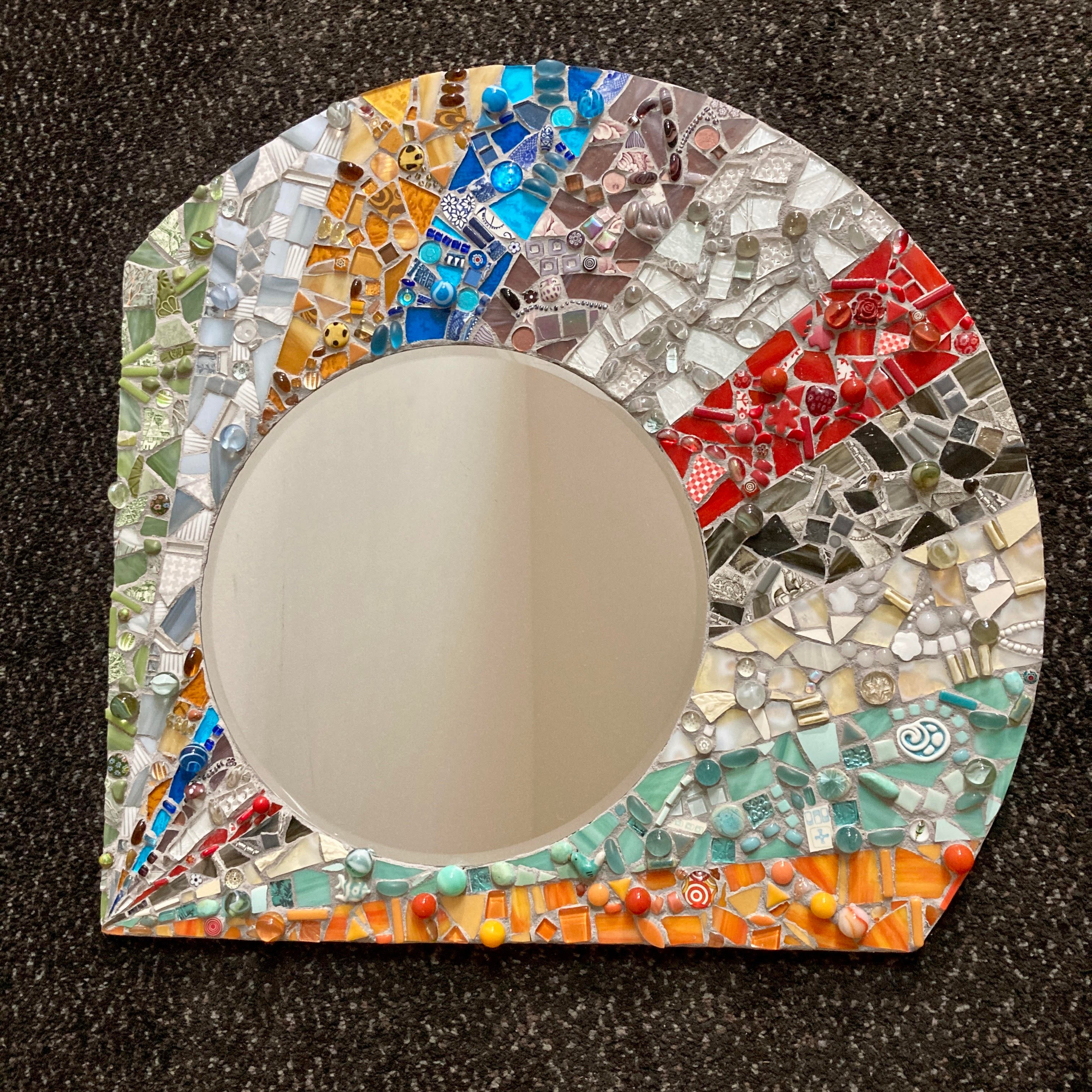 Joy Mosaic Mirror – Glass Growers Gallery